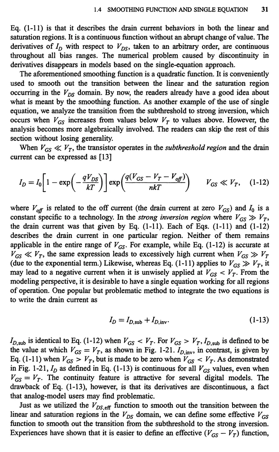 Mosfet models for SPICE simulation, including BSIM3v3 and BSIM4. - Liu ...