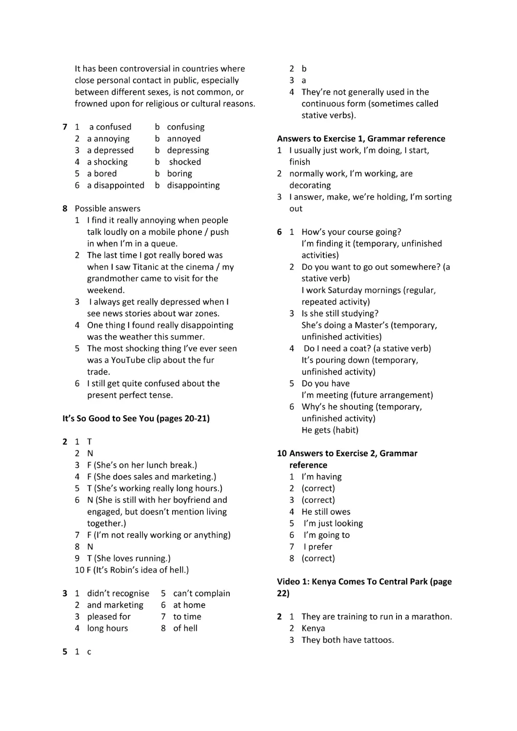 Outcomes Intermediate Students Book Answer Key Outcomes Intermediate Students Book Answer Key