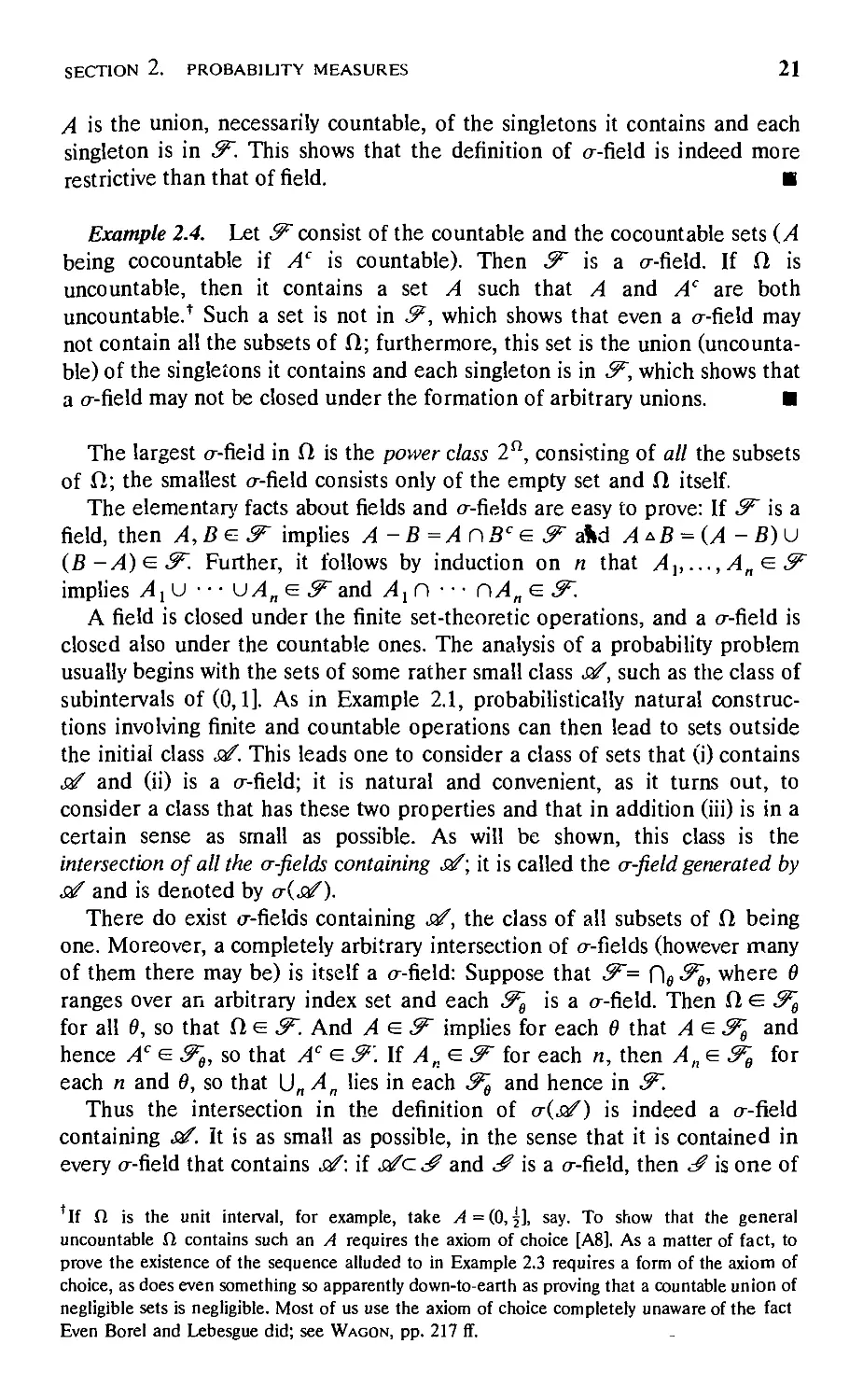 Probability and Measure - Billingsley P. - 1995