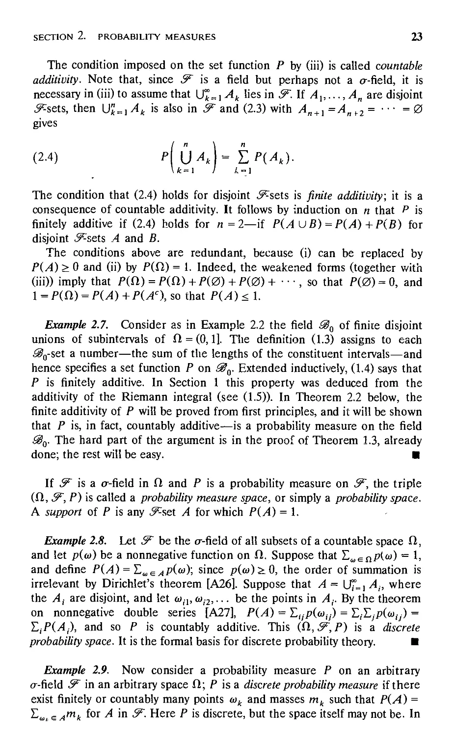 Probability and Measure - Billingsley P. - 1995