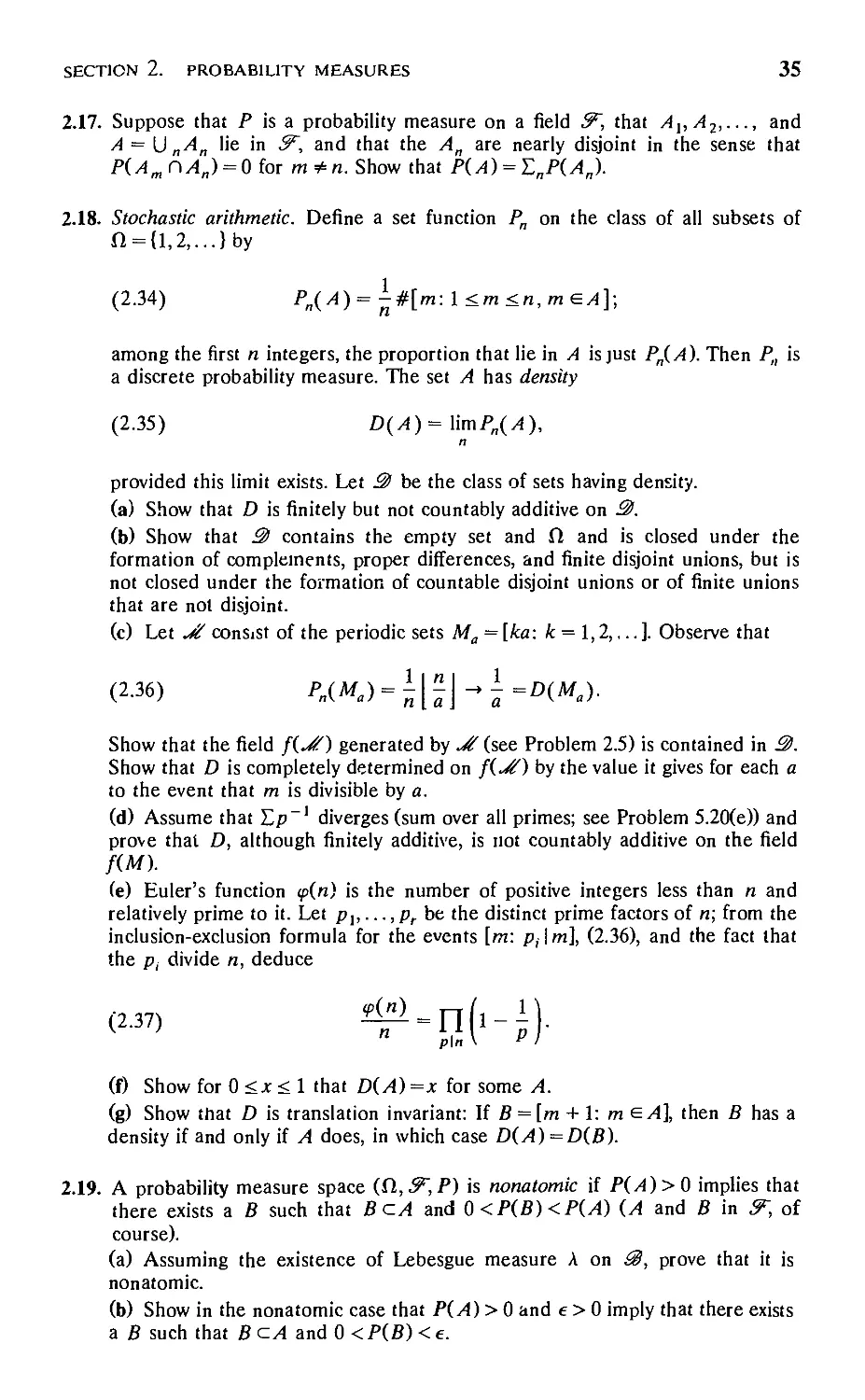 Probability and Measure - Billingsley P. - 1995