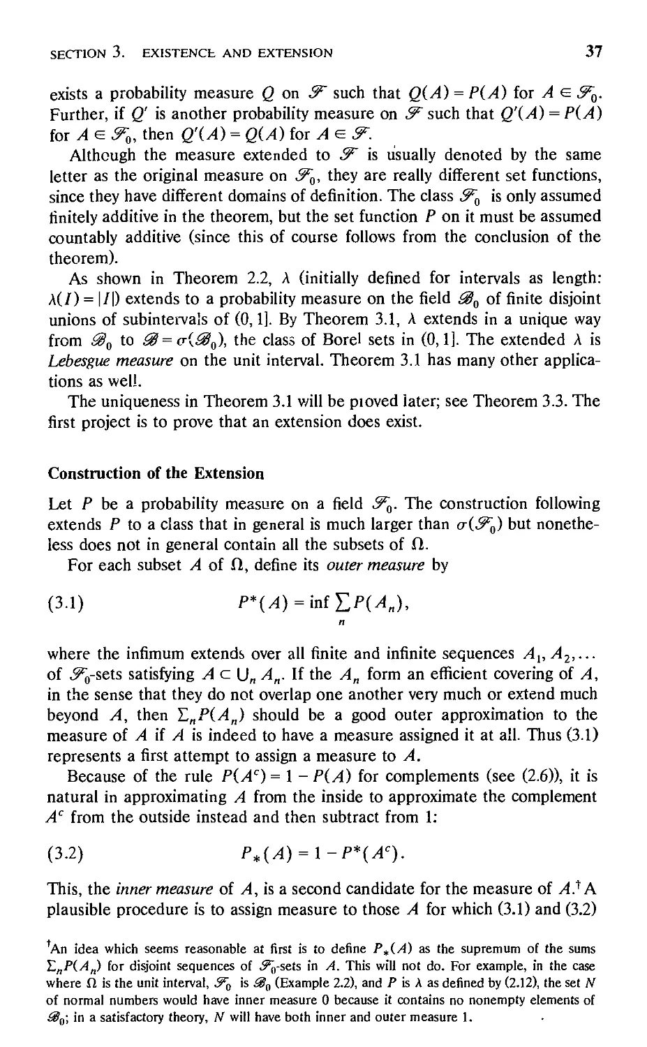 Probability and Measure - Billingsley P. - 1995