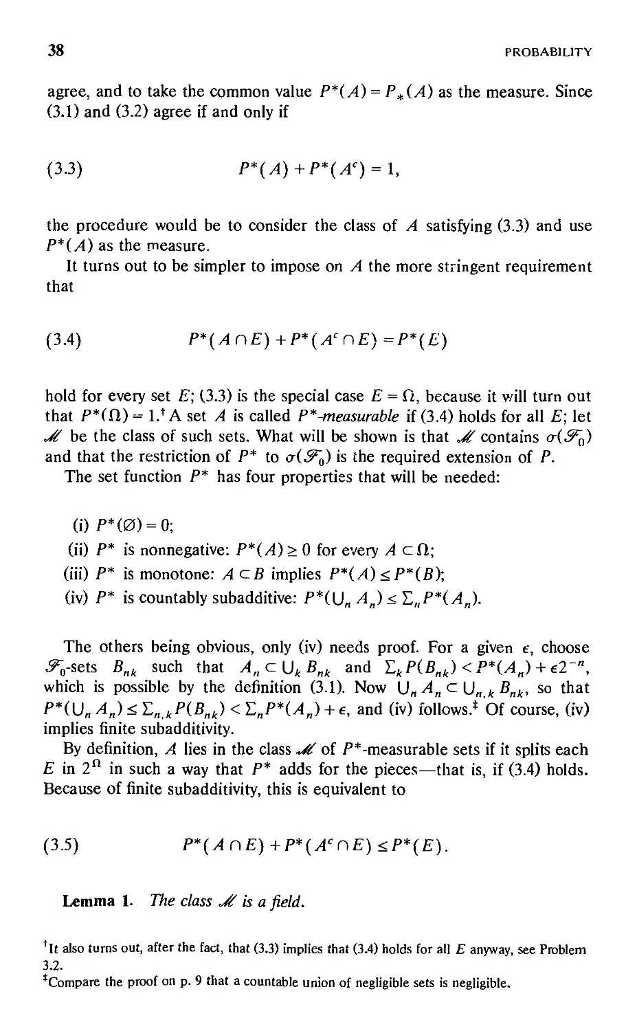 Probability and Measure - Billingsley P. - 1995