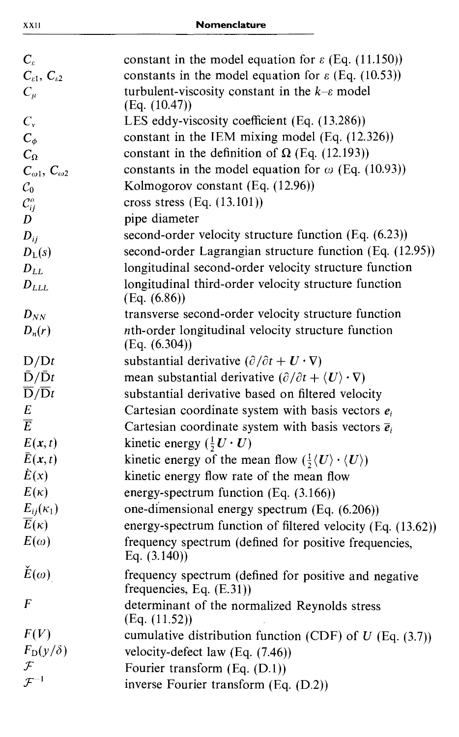 Turbulent flows - Pope S.B. - 2000