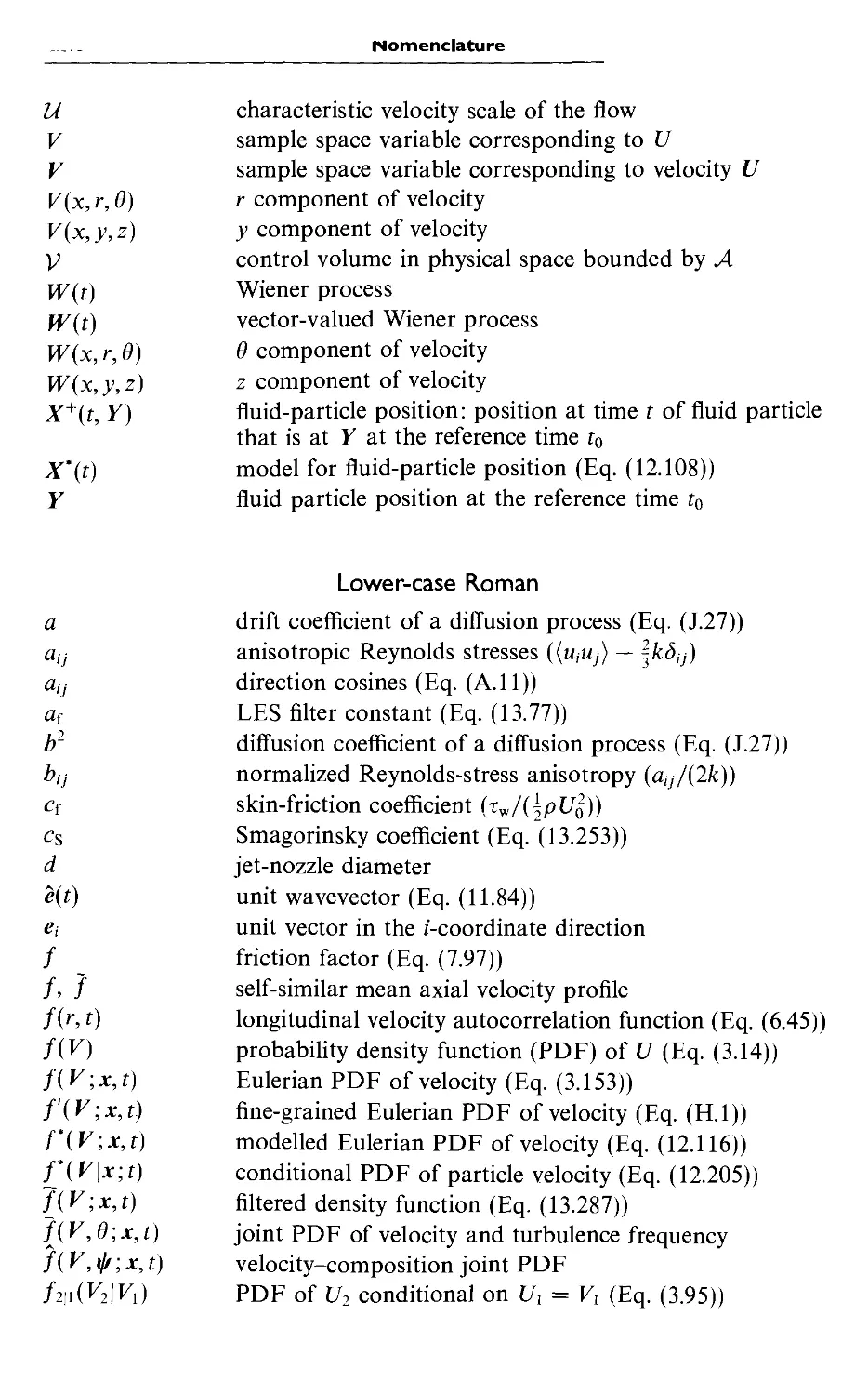 Turbulent flows - Pope S.B. - 2000