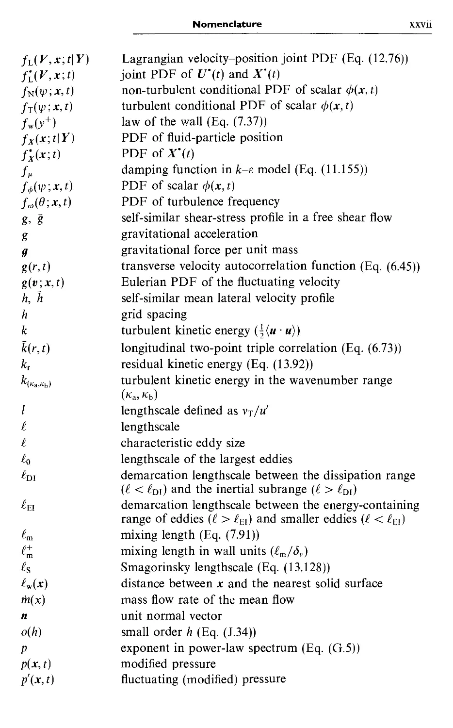 Turbulent flows - Pope S.B. - 2000