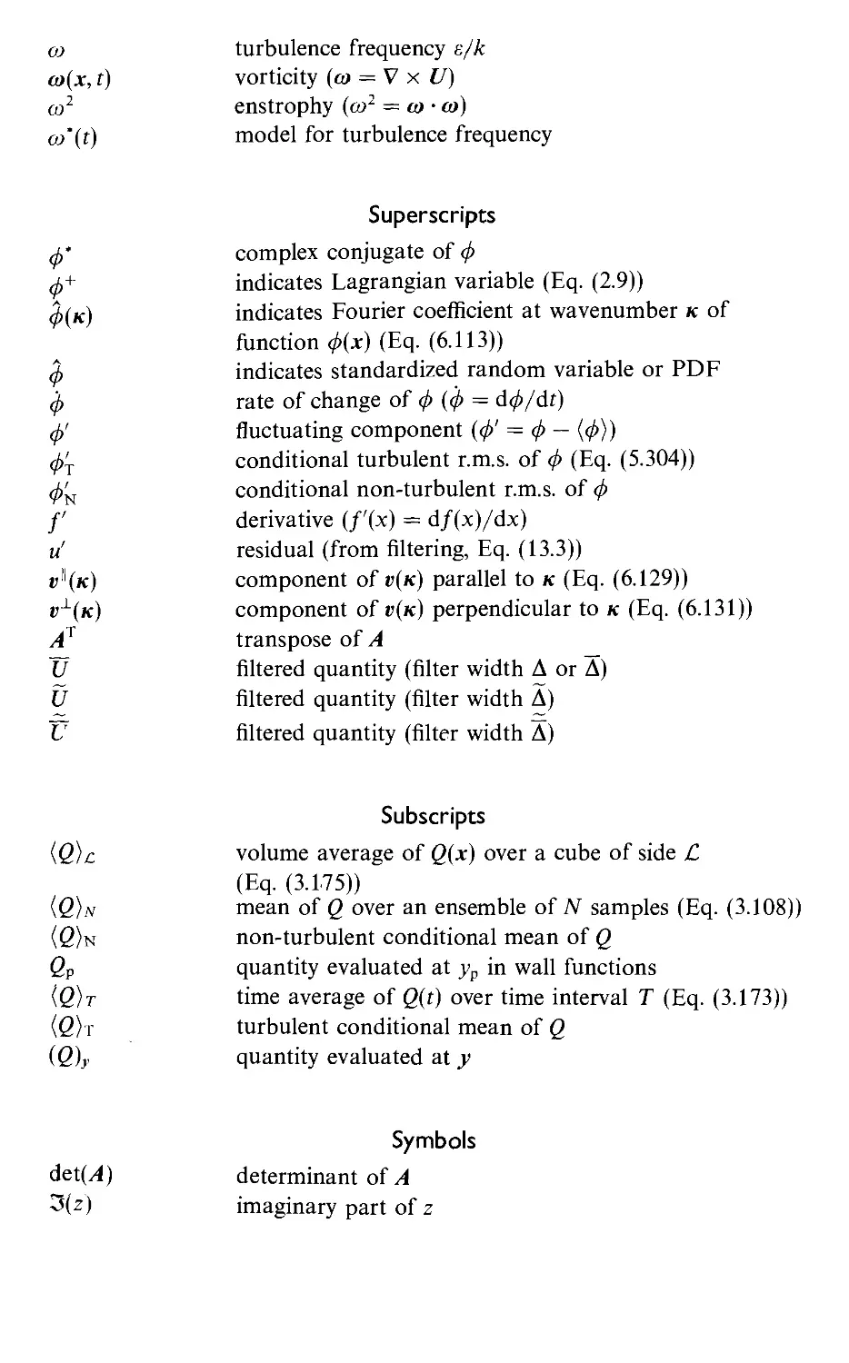 Turbulent flows - Pope S.B. - 2000