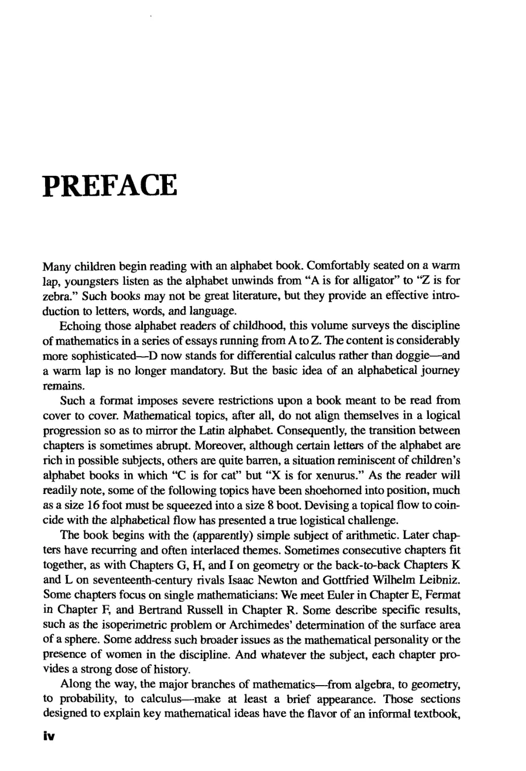 The Mathematical Universe An Alphabetical Journey Through the Great ...