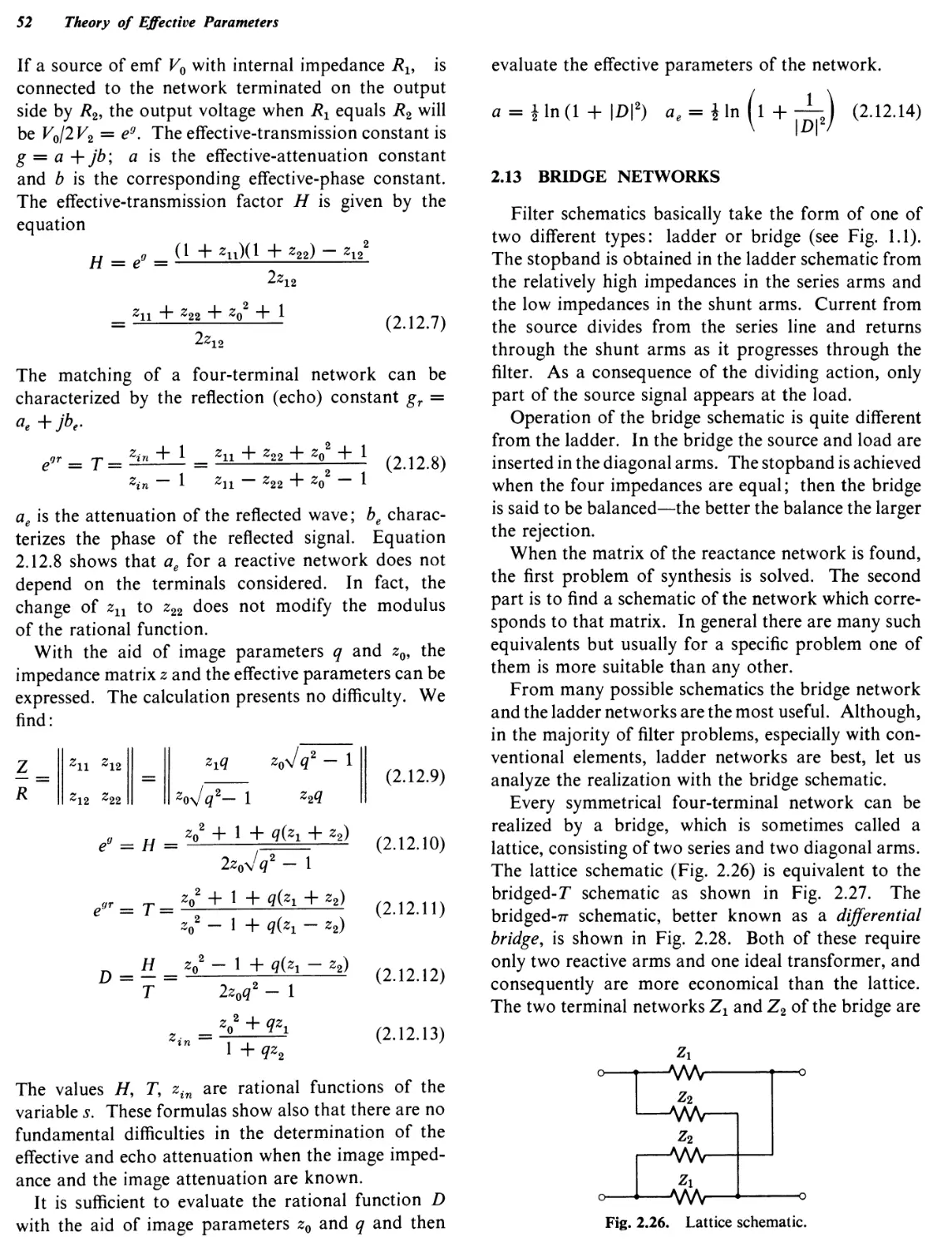 Handbook of Filter Synthesis A.I.Zverev 1967-600